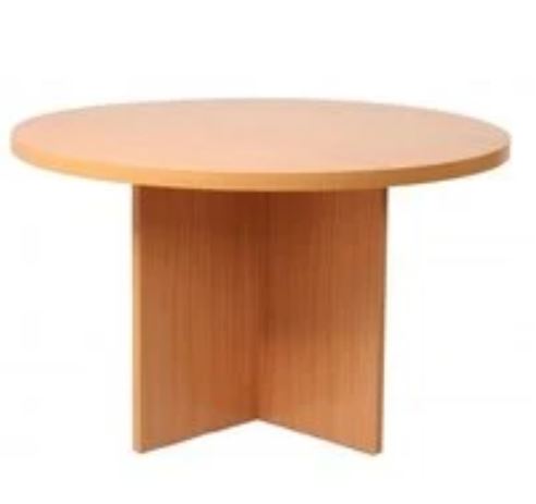 Super150 Conference Table, Round 1200dia Oak – kowsa-7